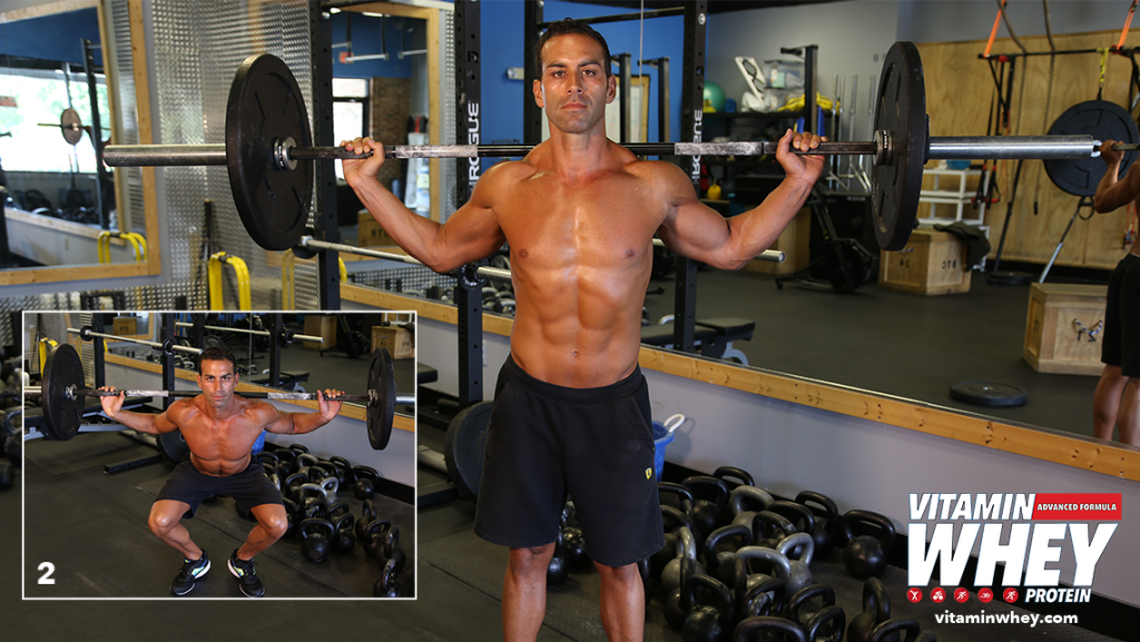 Barbell Back Squat – Vitamin Whey